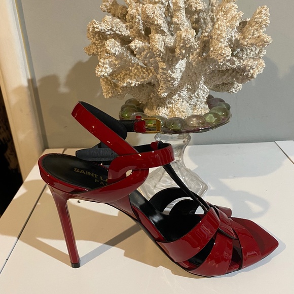 Yves Saint Laurent | Shoes | Ysl Red Heels | Poshmark